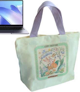 Generic Sac fourre-tout &agrave; livres pour filles, sac fourre-tout robuste, sac fourre-tout, sac d&eacute;picerie en forme de lapin, sac d&eacute;picerie r&eacute;utilisable, mignon et