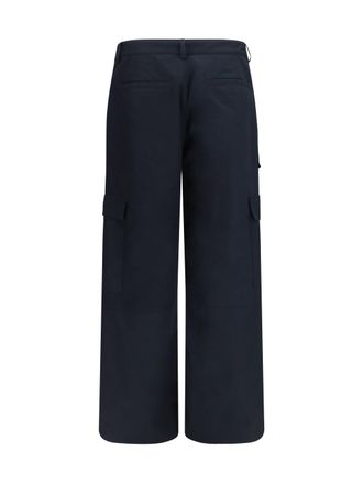 Balenciaga Straight-Leg Cotton Cargo Pants - Anthracite