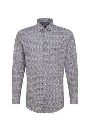 Seidensticker Herren Business Hemd - Bügelfreies Hemd mit geradem Schnitt - Regular Fit - Langarm - Kent-Kragen - 100% Baumwolle