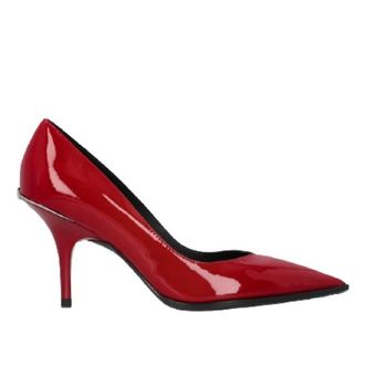 Pinko Pinko, Femme, Chaussures, Rouge, Taille: 38 EU D&eacute;collet&eacute; vernies