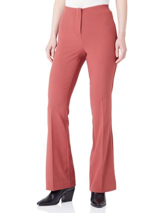 Only Damen Onledina Hw Flare Pant TLR Stoffhose, Apple Butter, 36W / 30L EU