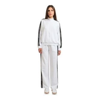 Emporio Armani Femme, Sport, Blanc, Taille: 38 FR Logo Series Stretch Modal Blend Tracksuit