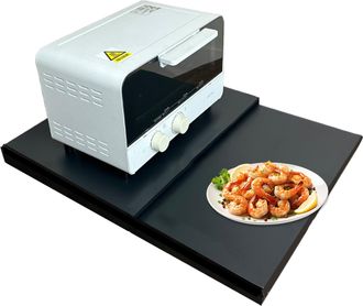 Generic Mikrowellenregal - verstellbares Regal zum Herausnehmen des Ofens, platzsparender St&auml;nder f&uuml;r die Theke | Kaffeemaschinen-Organizer, Aufbewahrungsst&auml;n