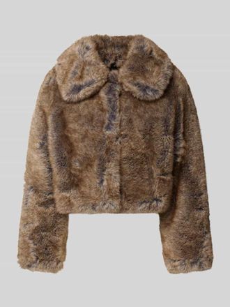 Mango Jacke aus Kunstfell mit Umlegekragen Modell BOLA