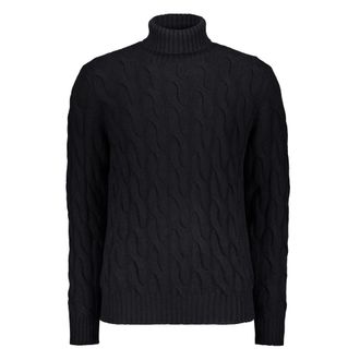Moorer Strickware - - Knitwear - Herren - Schwarzk - 2XL