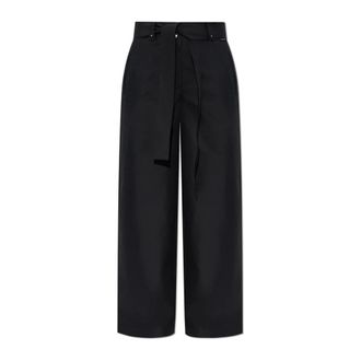 Moncler Weite Hose - - Trousers - Damen - Schwarzk - 2XS
