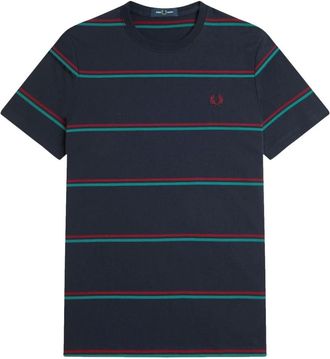 Fred Perry Herren, Oberteile, Blau, XLGr&ouml;&szlig;e