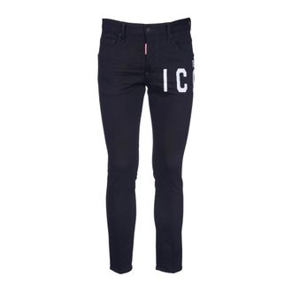 Dsquared2 Schwarze Jeans Aw23 - - Jeans - Damen - Schwarzk - M