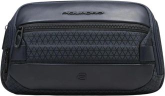 Piquadro Homme, Sacs, Bleu, Taille: ONE Size Sac Banane Extensible
