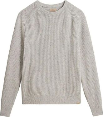 Woolrich Homme, Pulls, Gris, Taille: XL Boutonne Crewneck
