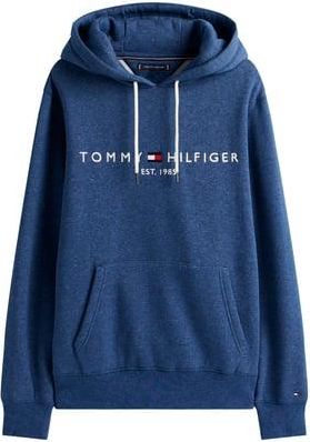 Tommy Hilfiger Baumwoll-Kapuzenpullover in Blau