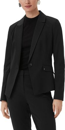 Comma Taillierter Blazer aus Viskosemix
