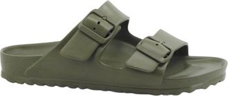 Birkenstock Femme, Chaussures, Vert, Taille: 36 EU Ciabatta