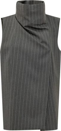 Sportmax Spsalbata Top - Femme - Tops - Gris - Taille: 40 FR