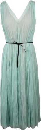 Fabiana Filippi Femme, Robes, Vert, Taille: 36 FR Long Tulle Dress