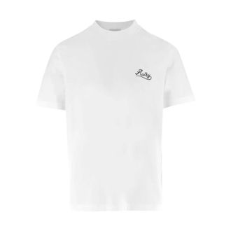 Autry Homme, Tops, Blanc, Taille: XL T-Shirt Main Jersey