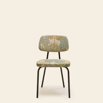 Madura Chaise Ysabeau Alisia naturel et vert - VERT