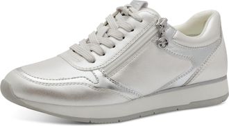 Tamaris Damen Klassische Ballerinas, Frauen Flats,Comfort Lining,TOUCHit-Fußbett,Slip-ons,klassisch elegant,Ballerinen,Pearl,40 EU