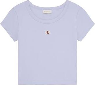 Calvin Klein T-shirt court en coton m&eacute;lang&eacute;