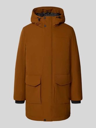 Tom Tailor Denim Regular Fit Parkamantel aus wasserdichtem Material