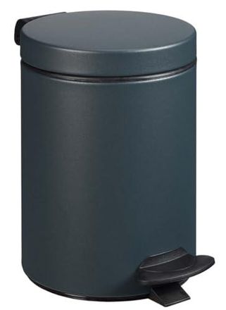 Rossignol Certifi&eacute; Origine France Grantie, Poubelle de salle de bains &agrave; p&eacute;dale. Capacit&eacute; 3L, Seau int&eacute;rieur amovible, Large p&eacute;dale CYJEU