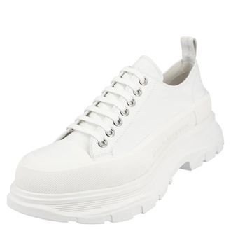 Alexander McQueen Alexander McQueen Low-Top Sneaker - Tread Slick Sneakers - Gr. 39,5 (EU) - in Wei&szlig; - f&uuml;r Damen
