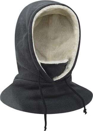 Generic Couvre-T&ecirc;te Complet, Cagoule Anti-Vent pour Temps Froid avec Cordon De Serrage, Masque Facial Int&eacute;gral, pour Trajet Quotidien Ski Snowboard P&ecirc;che sur 