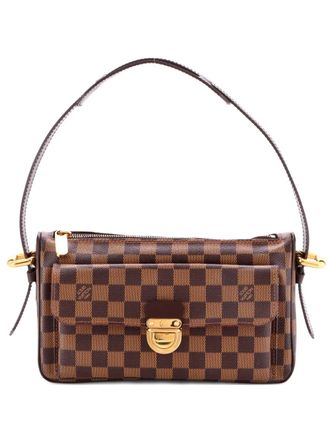 Louis Vuitton sac port&eacute; &eacute;paule Ravello Handbag Damier GM - Marron