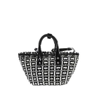 Balenciaga Pre-owned Braided Satchel - - Pre-owned - Damen - Grau - ONE SIZE