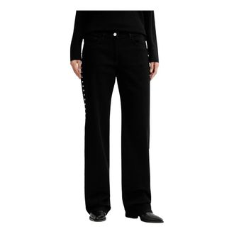Iro Thess Gerades Jeans - - Jeans - Damen - Schwarzk - L