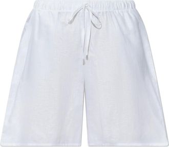 Hanro Femme, Shorts, Blanc, Taille: 36 FR Essentials Drawstring-Elasticated Shorts