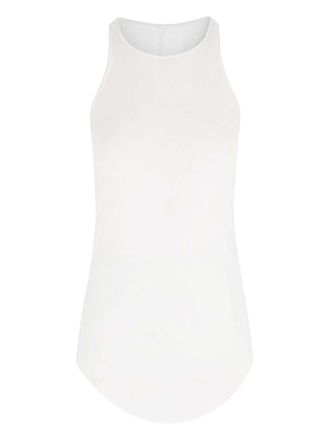 Rick Owens Viscose And Silk Tank Top
