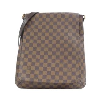 Louis Vuitton Sac bandouli&egrave;re Damier Musette Pre-owned - Femme - Pre-owned - Brun - Taille: ONE Size