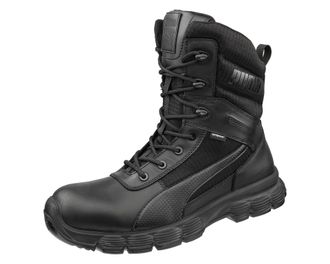 Puma Safety Kommando RB LR8 Zip - Herren Einsatzstiefel - kn&ouml;chelhohe Stiefel mit Laufsohle - Bequeme Tactical Boots f&uuml;r Indoor & Outdoor Schwarz Gr&ouml;&szlig;e 38