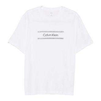 Calvin Klein Herren, Oberteile, Wei&szlig;, MGr&ouml;&szlig;e