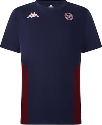 Kappa T-Shirt Rugby Adulte MILLADO UBB (FR/ES, Alpha/Lettres, 3TG, Taille Normale, Taille Normale, Bleu)