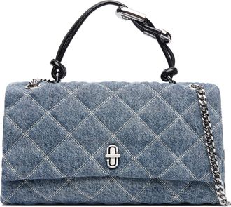 Marc Jacobs Handtasche Marc Jacobs The Quilted Denim Dual Convertible 2P5HCR019H03 Blau