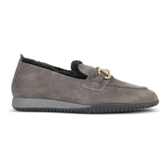 Sergio Moretti Femme, Chaussures, Gris, Taille: 41 EU Mocassins
