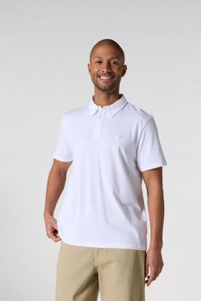 Jott Polo manches courtes Blanc Dario - Taille XXL