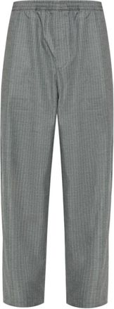 American Vintage Homme, Pantalons, Gris, Taille: S Pantalon &agrave; Rayures Yroway