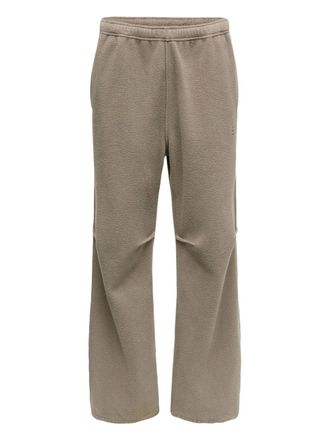 Maison Margiela pantalon de jogging en polaire - Tons neutres