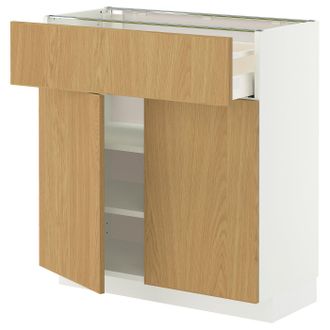 IKEA METOD / MAXIMERA Unterschr m Schub/2 T&uuml;ren