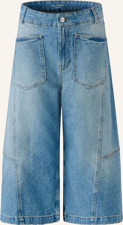 Oui Cropped Jeans blau