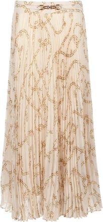 Zimmermann Femme, Jupes, Beige, Taille: 44 FR Jupe Midi