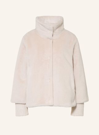 Lilienfels Lilienfels Kunstfell-Jacke weiss