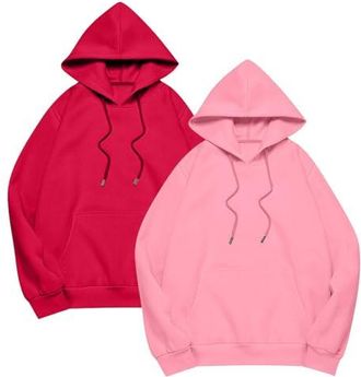Generic Sweat-shirt avec poches 2 pièces pour femme - Pull chaud à manches longues pour femme - Vestes thermiques de sport pour lautomne - Veste de sport à ca