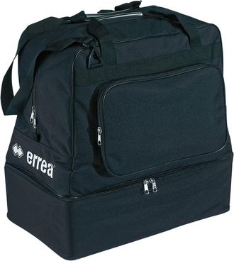 Errea Basic, Sporttasche Unisex - Erwachsene, Schwarz, cm 52 x 32 x 53