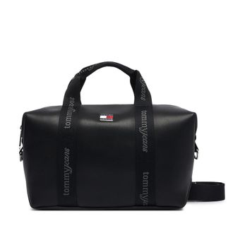 Tommy Jeans Handtasche Tommy Jeans Tjw Daily Elevated Mini Tote AW0AW19044 Schwarz