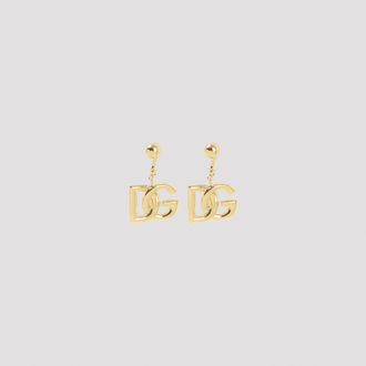 Dolce & Gabbana Boucles doreilles Dg dor&eacute;es