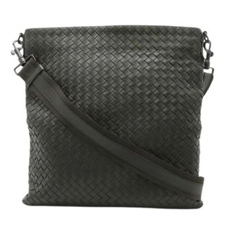 Bottega Veneta Pre-owned Intrecciato Schultertasche - - Pre-owned - Damen - Gr&uuml;n - ONE SIZE